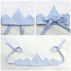 EASY Fabric Birthday Crown Sewing Pattern & Video Tutorial | Printable ...