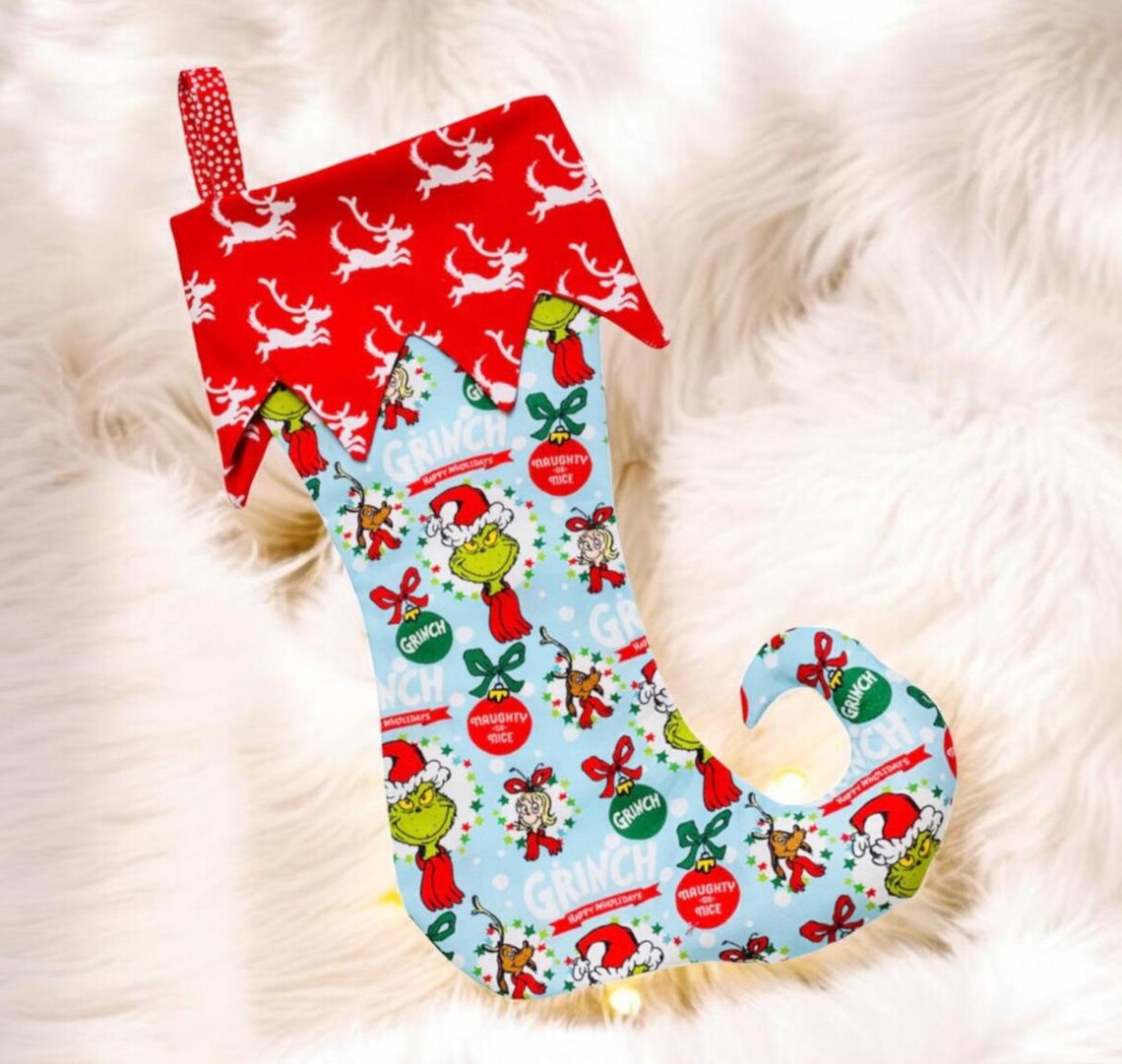 Learn to Sew an Elf Stocking PDF | Beginners | EASY | Christmas | Decor ...