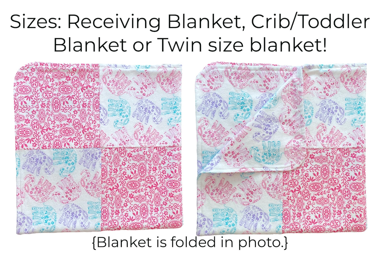 EASY Quilted Baby Blanket Sewing Pattern & Tutorial | Receiving | Crib ...