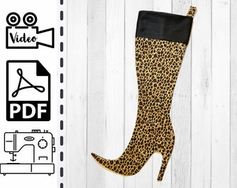 High Heel Pattern | Etsy