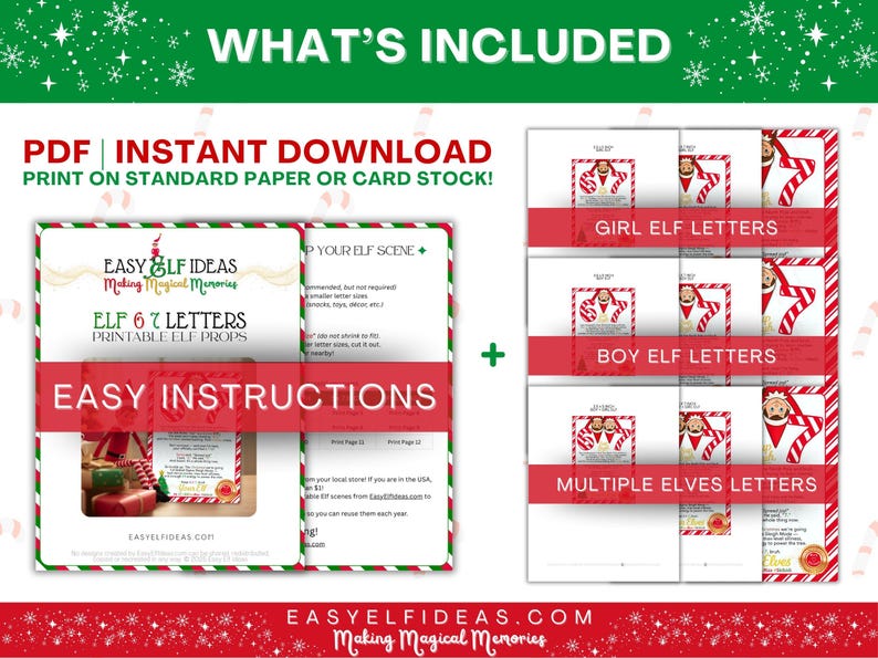 Printable Elf Arrival Letter 6 7 Edition | Skibidi + Rizz Trend | First ...