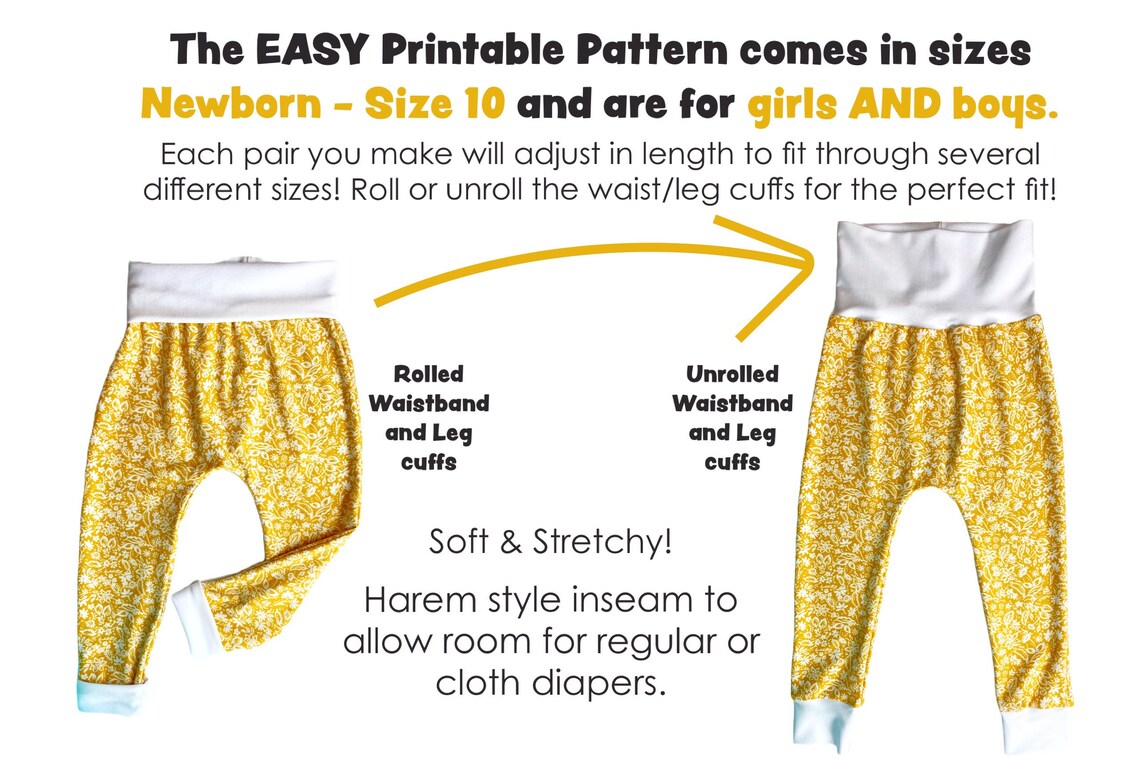 Lounge Sewing Pattern Bundle & VIDEO Tutorials | Printable PDF | Easy ...