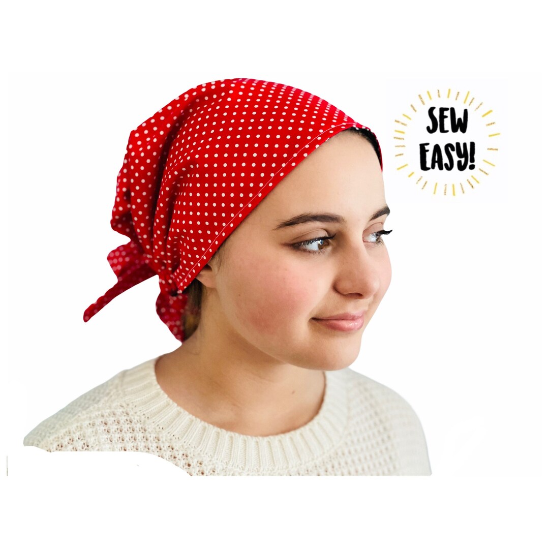 Learn to Sew a Reversible Surgical Cap - Scrub - Nurse Hat - Chemo ...