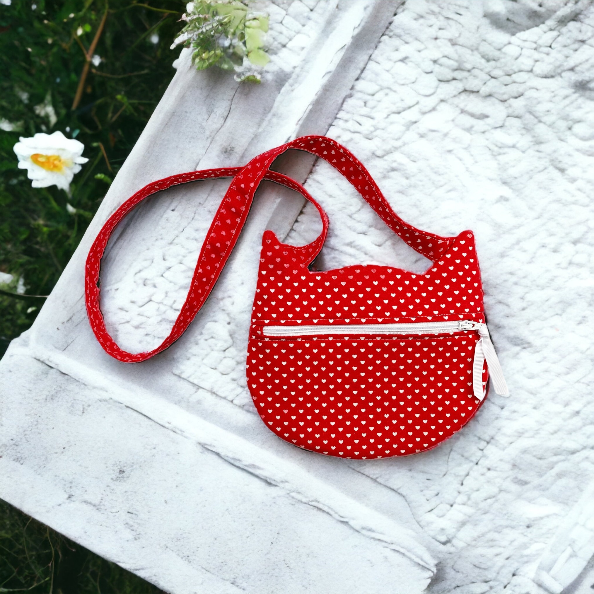 EASY Zippered Cat Purse Sewing Pattern & Video Tutorial | Printable PDF ...