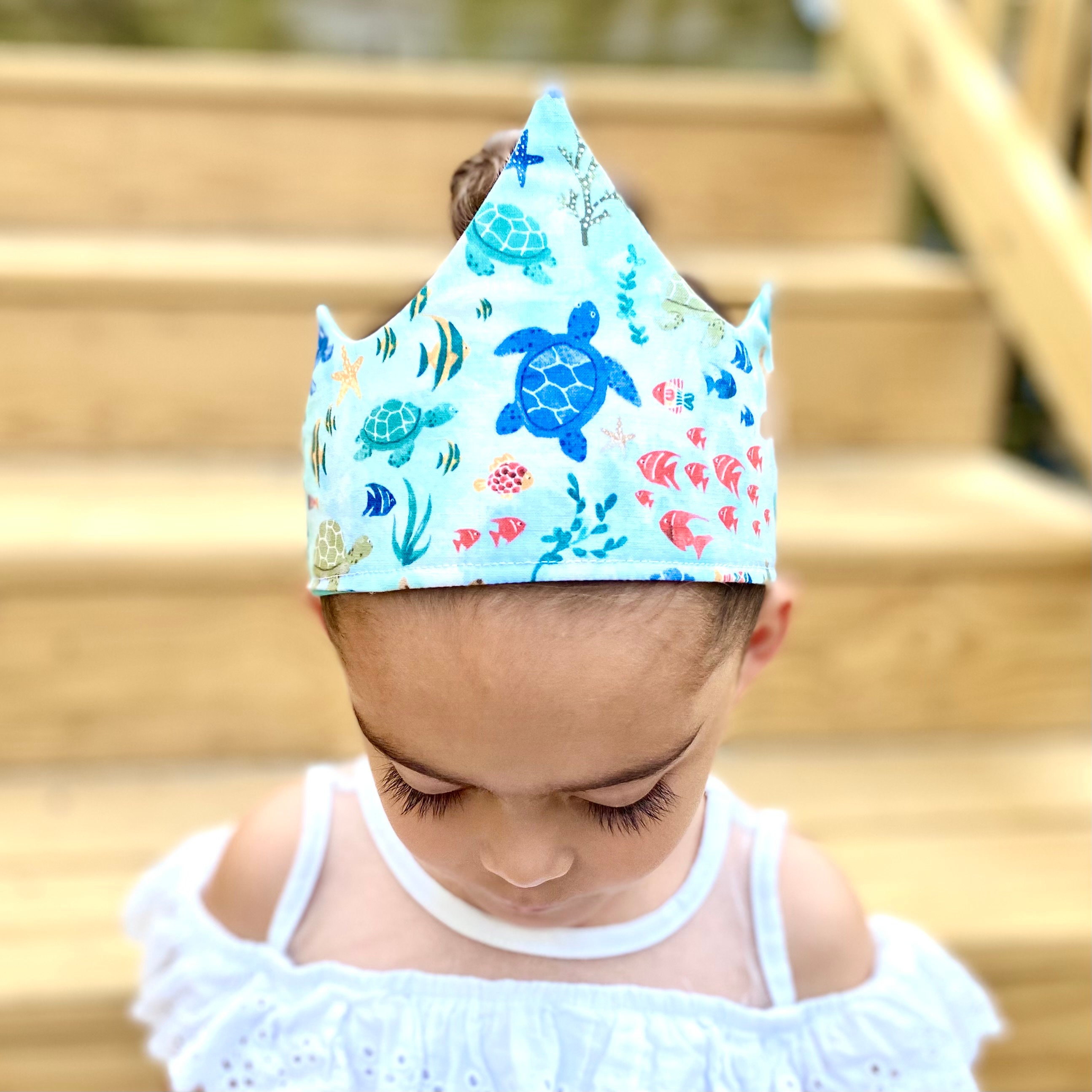 Royalty Fabric Crown Sewing Pattern & VIDEO Tutorial - Etsy UK