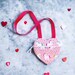 Zippered Heart Pouch or Purse Sewing Pattern & VIDEO Tutorial - Etsy
