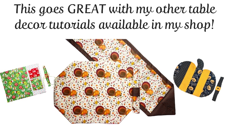 EASY 15 Minute Table Runner Sewing Tutorial | Sew | Pattern | Easy DIY | Holiday Table ...