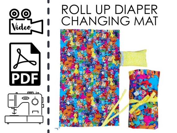 Diaper Changing Pad Sewing Tutorial Sew Pattern Easy DIY - Etsy