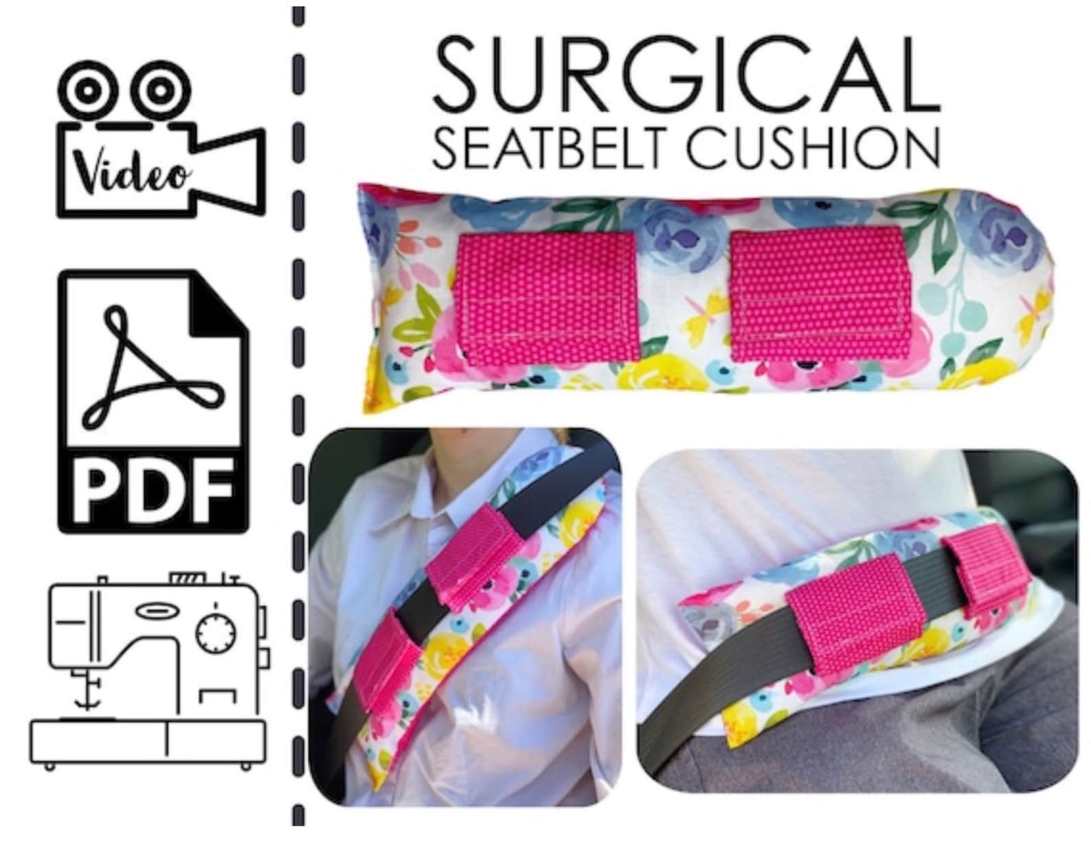Cancer or Surgery Sewing Pattern Bundle & VIDEO Tutorial Printable PDF ...