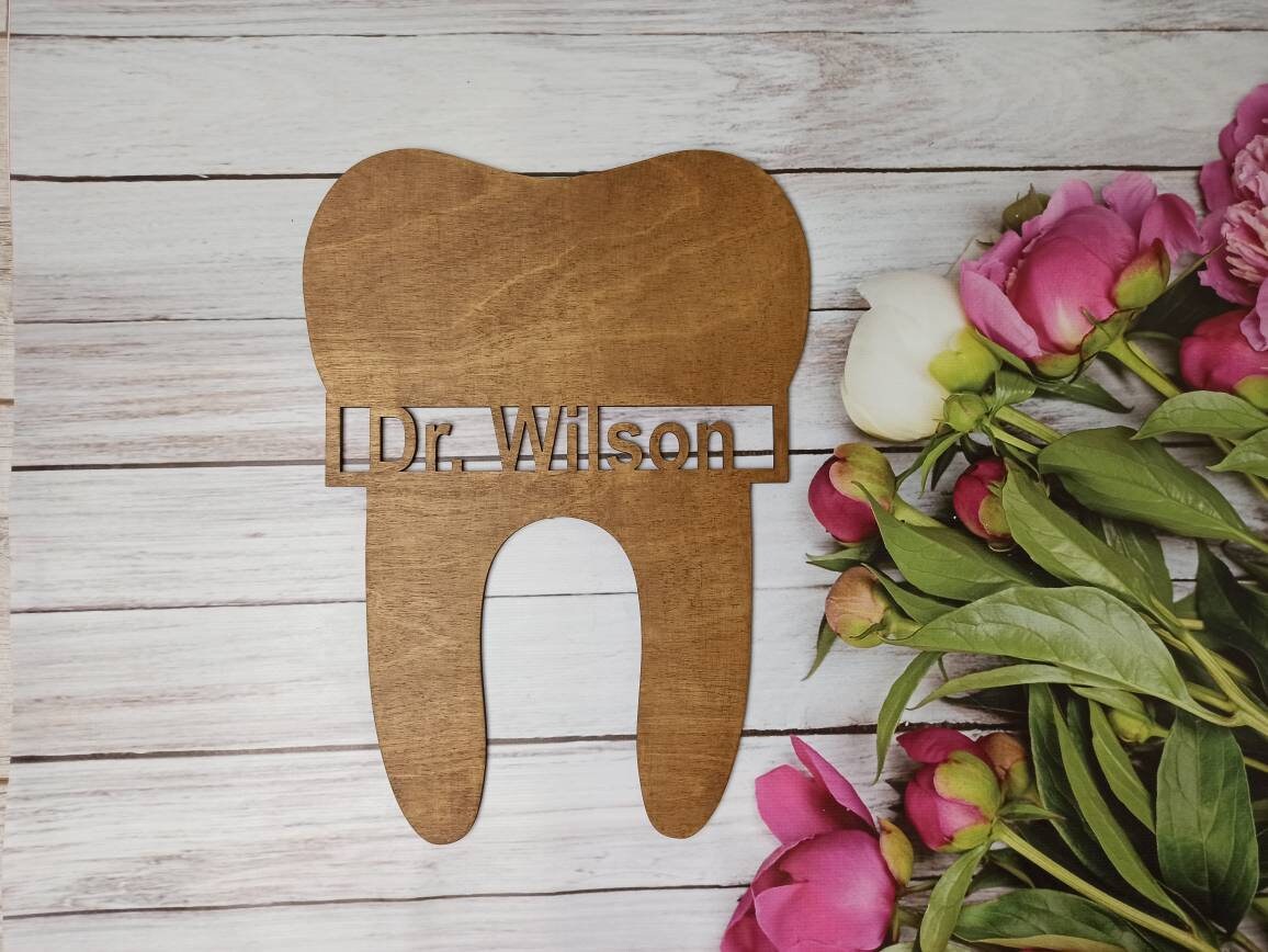 Wall Tooth Dentist Office Wall Decor Orthodontist Office | Etsy