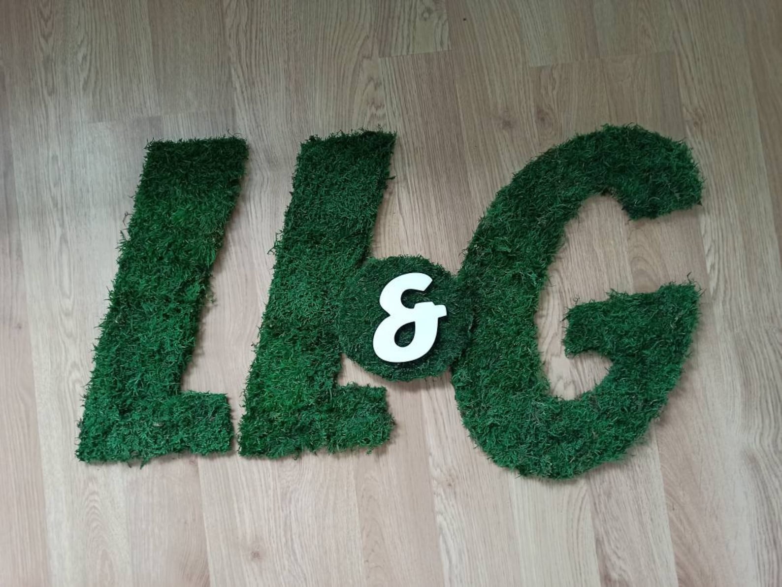 Moss Company Logo Moss Wall Art Real Moss Custom Logo Sign | Etsy