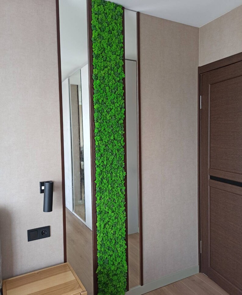 Moss Wall Art Large Preserved Moss Moss Panel Moss Art - Etsy