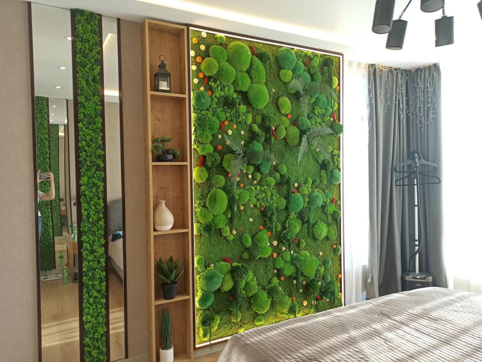 Moss Wall Art Large Indoor Wall Decor Moss Wall Hanging - Etsy