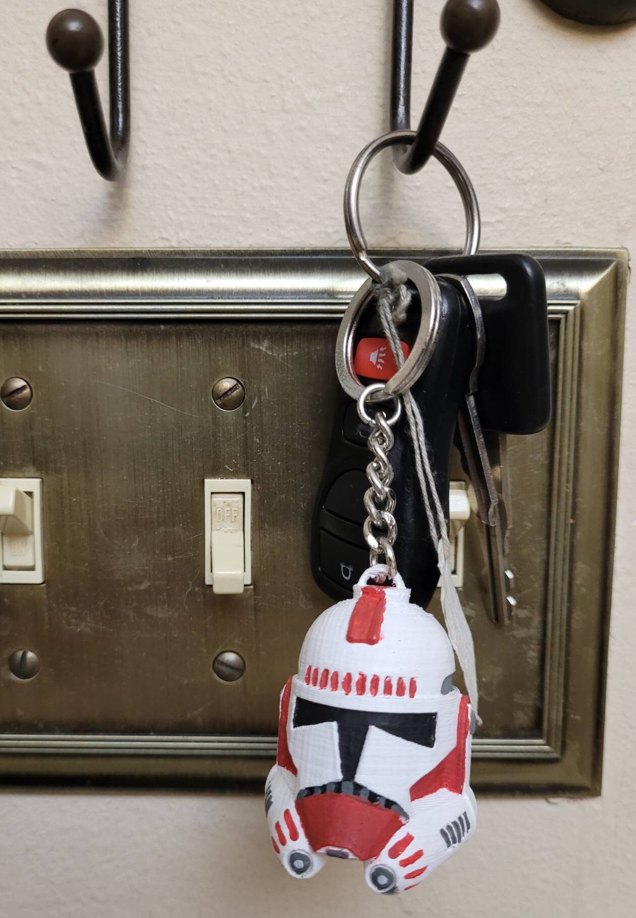 Animated Coruscant Guard/shock Trooper Keychain - Etsy