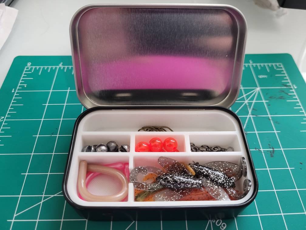 Altoids-style Tackle Box Kit for Trout/pan Fishing With Magnetic Lid ...