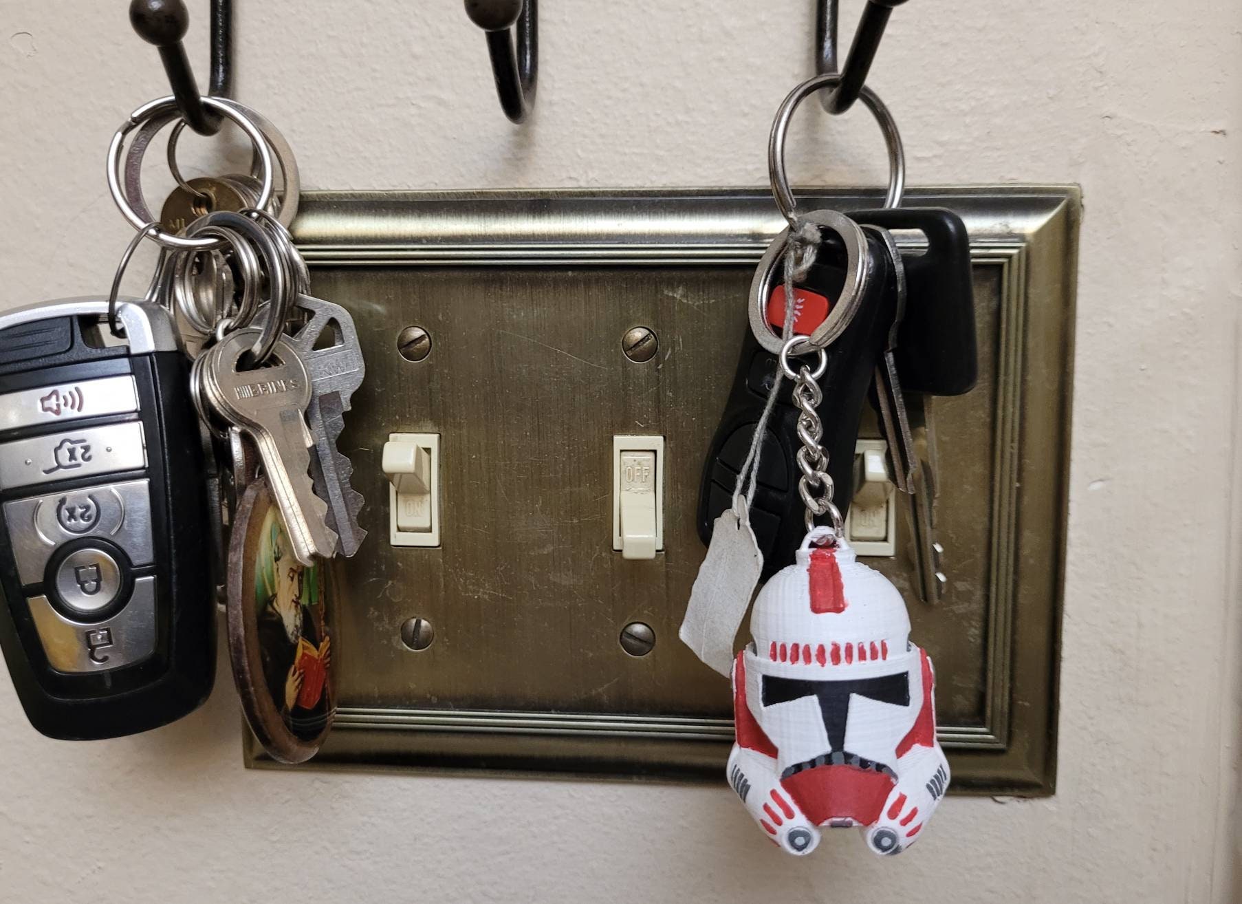 Animated Coruscant Guard/shock Trooper Keychain - Etsy