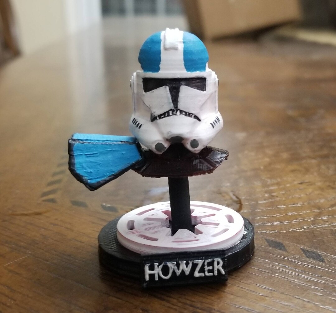 3d Print Captain Howzer Animated Style - Etsy