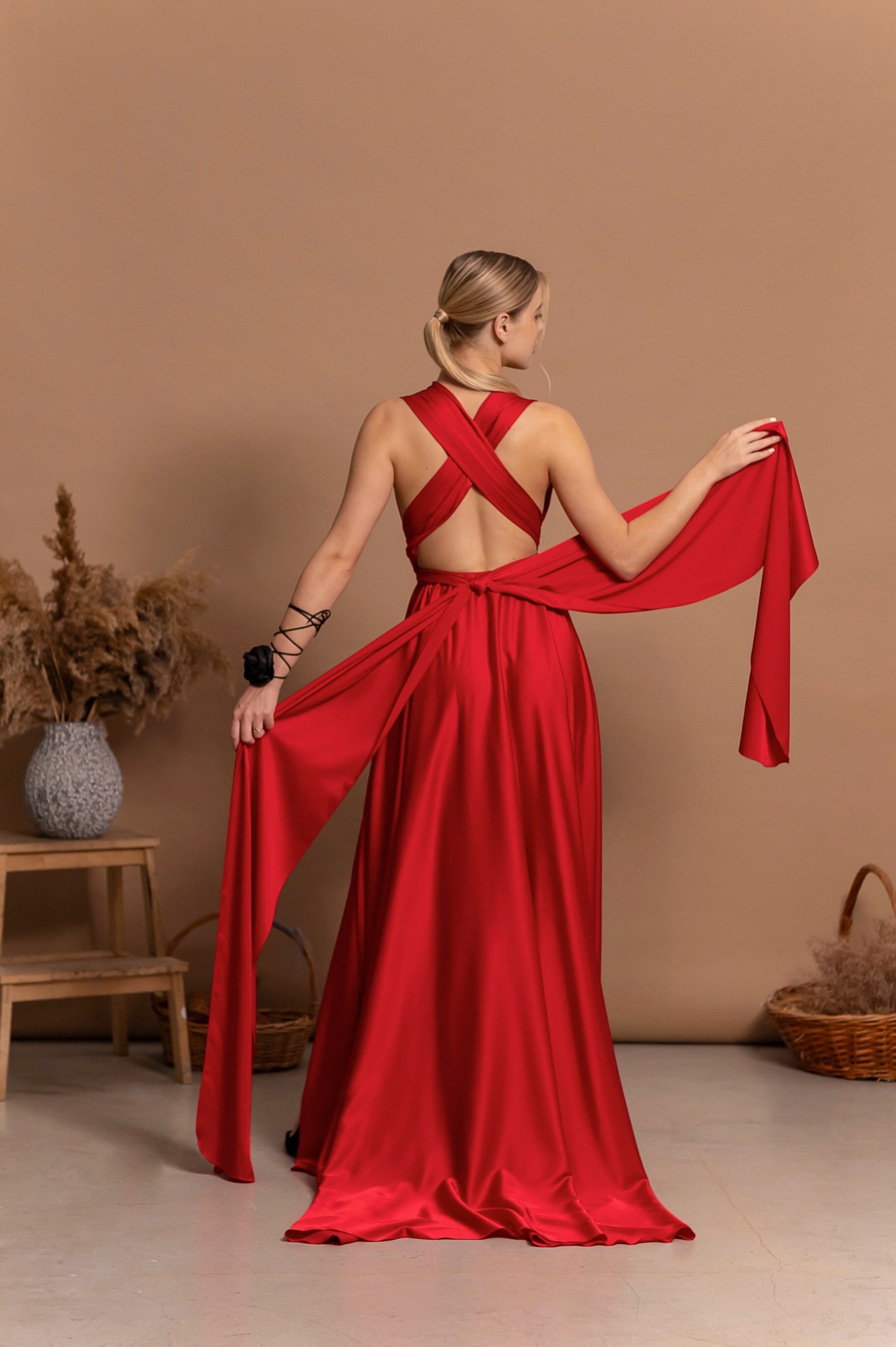 Formal Dress Red Formal Dress Modest Formal Dress Winter Formal Dress ...