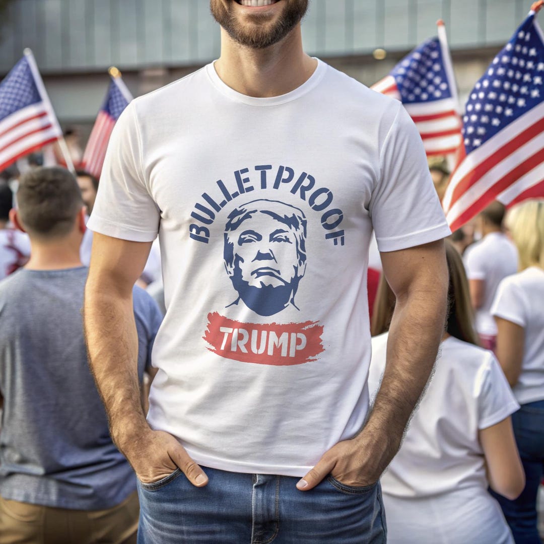 Bulletproof Trump 2024 SVG PNG, Trump Bulletproof Shirt, Donald Trump ...