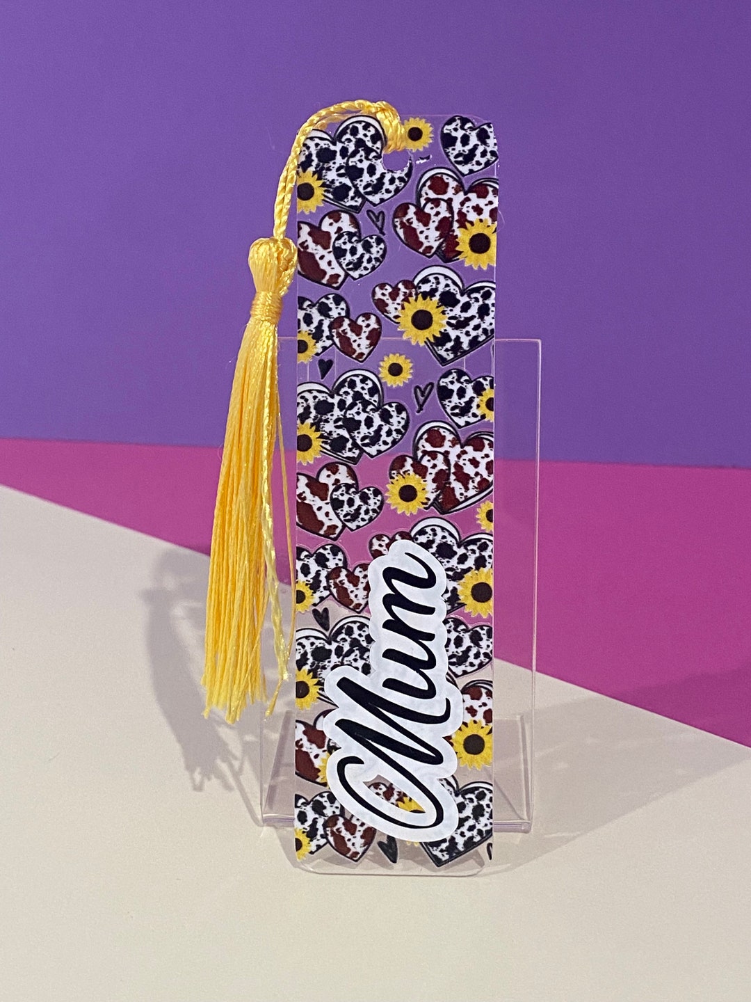 Mothers Day Bookmark Handmade Arcylic Bookmark Personalised Bookmark ...