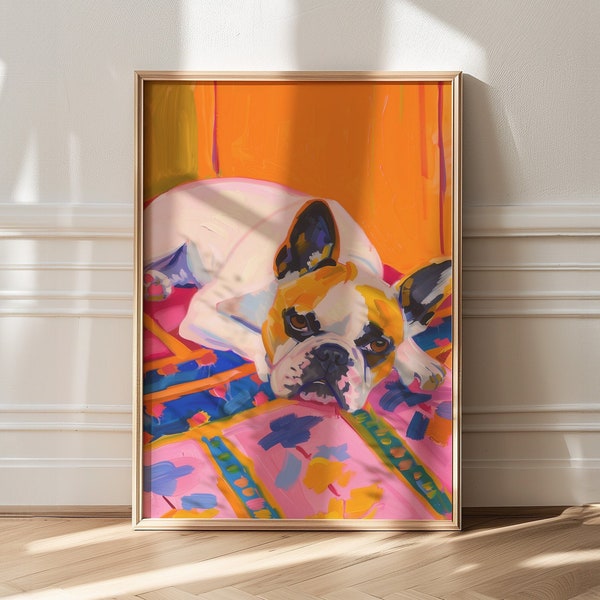 French Bulldog Art - Etsy