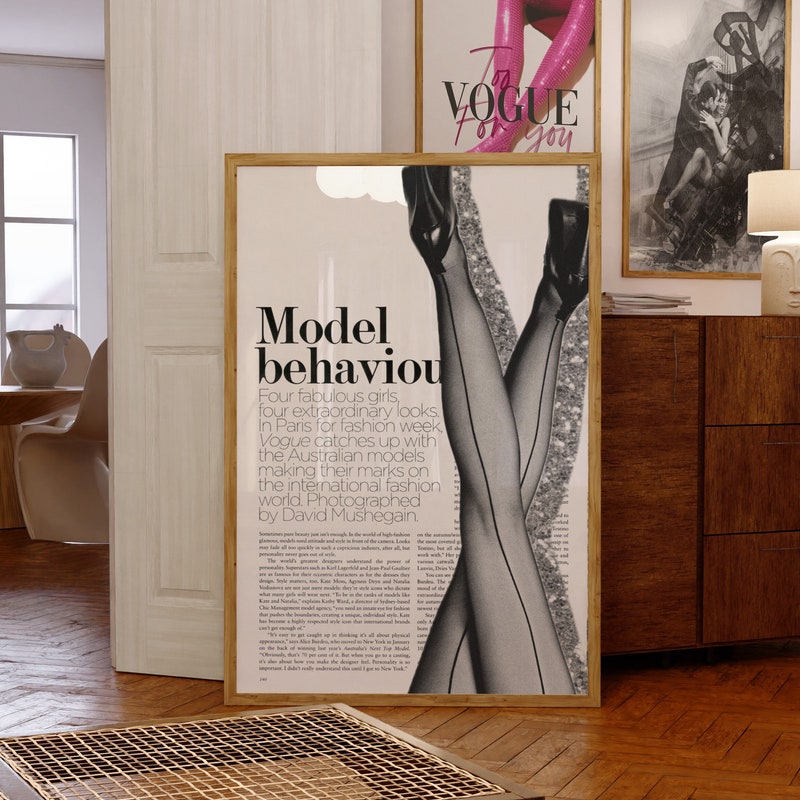 Vogue Poster - Etsy