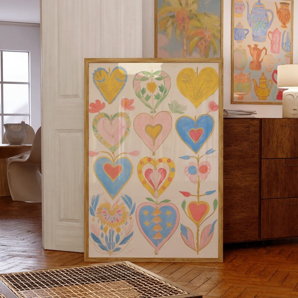 Heart Poster - Etsy