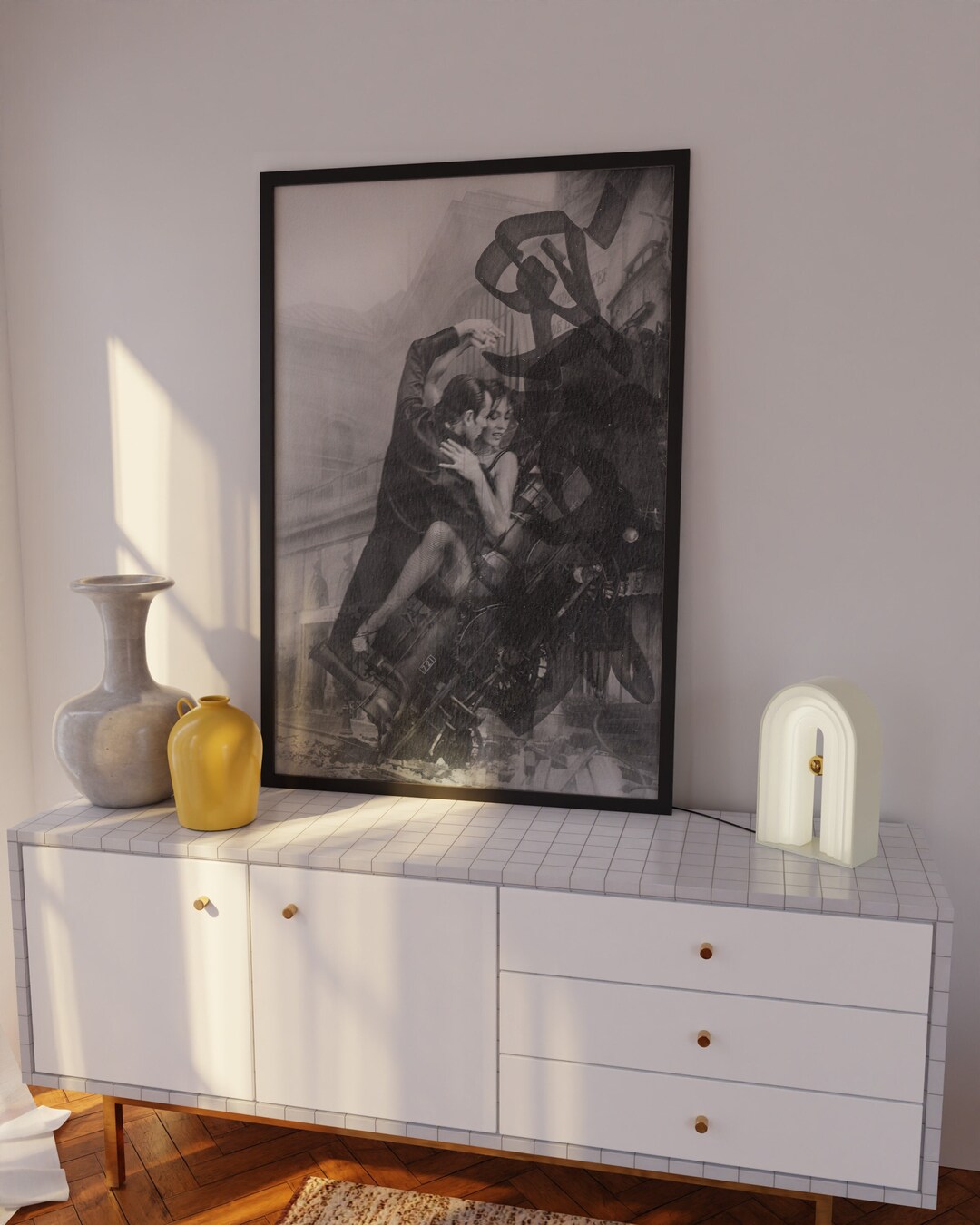 Tango Art Print, Tango Dancers Poster, Aesthetic Room Decor Art Print ...