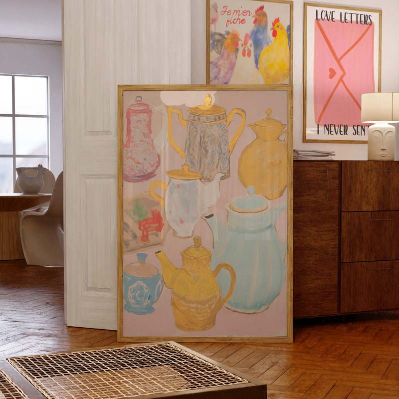 Watercolor Kitchen Art - Etsy