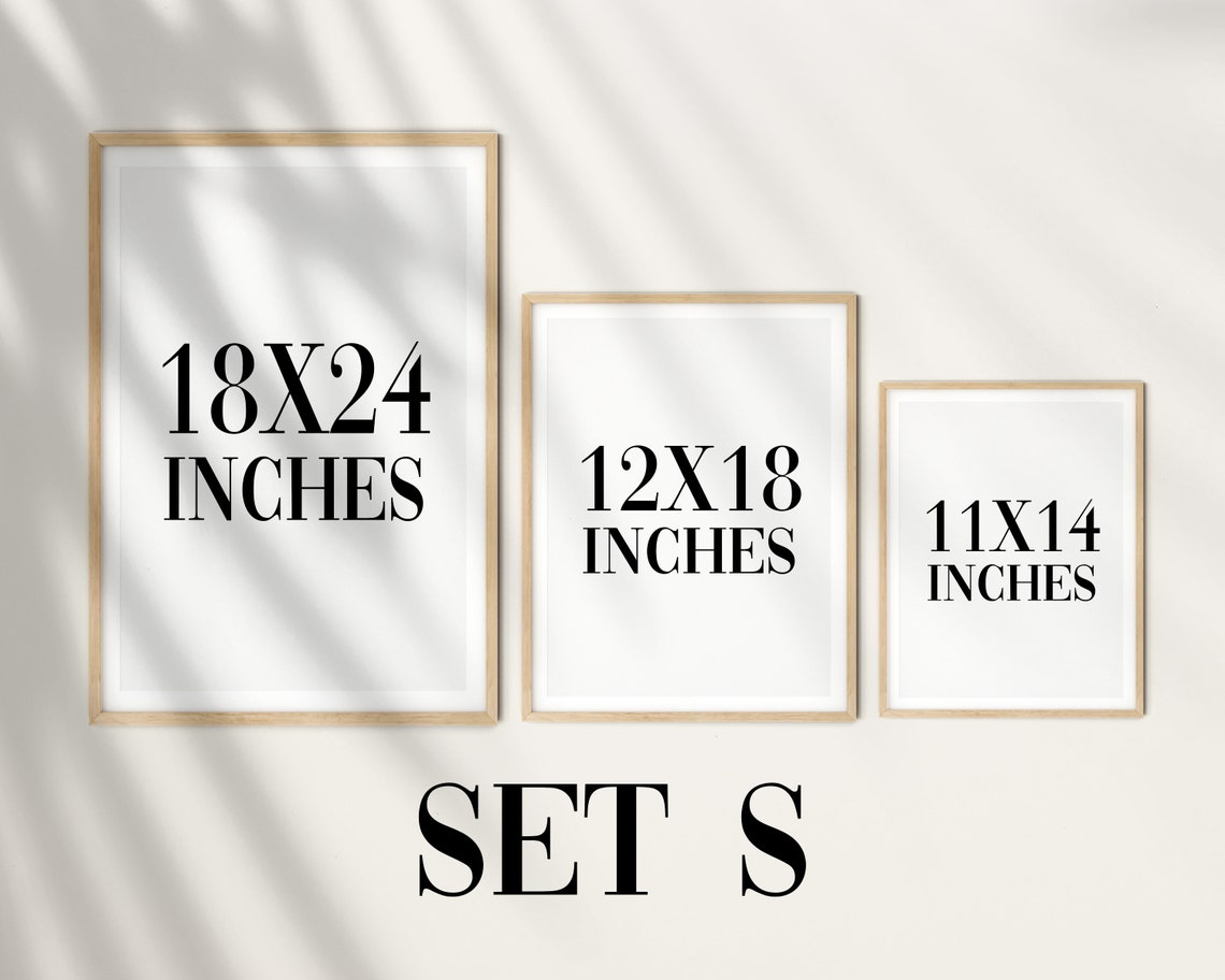 Boho Bedroom Decor Gallery Wall Bundle Gallery Wall Set - Etsy