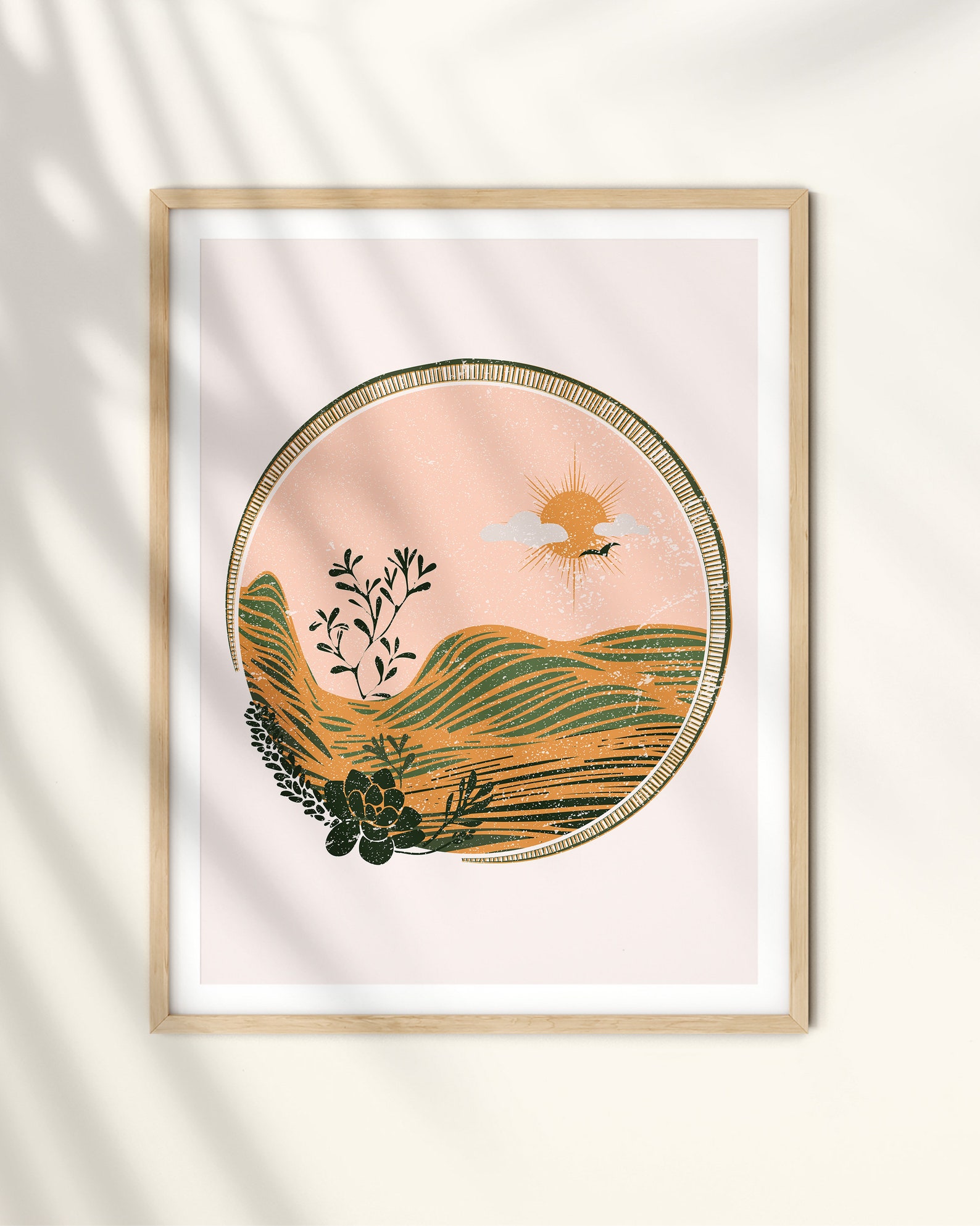 Boho Art Prints Gallery Wall Set of 4 Boho Room Decor - Etsy