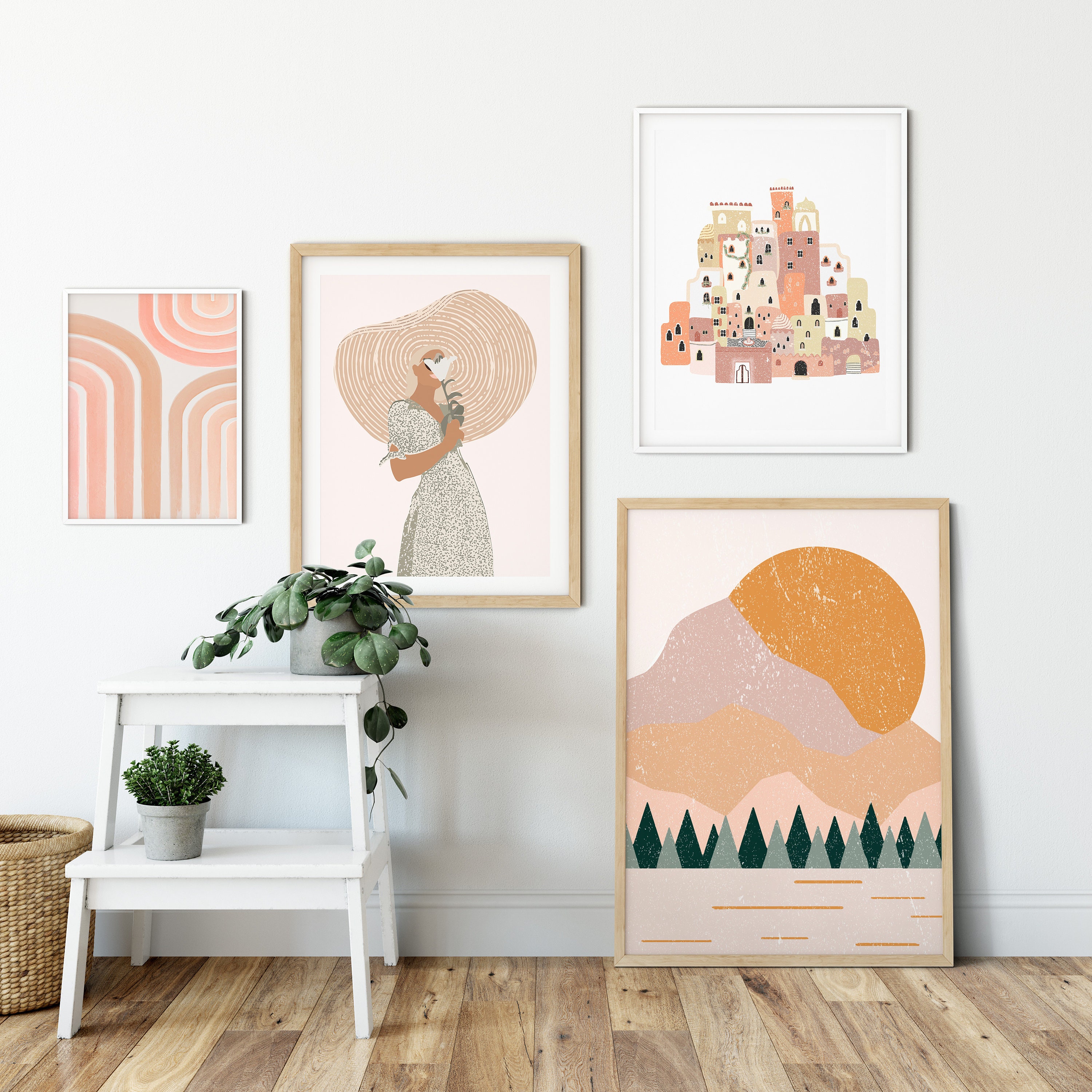 Digital Prints Boho Art Print Desert Print Boho Wall Art Printable Boho ...