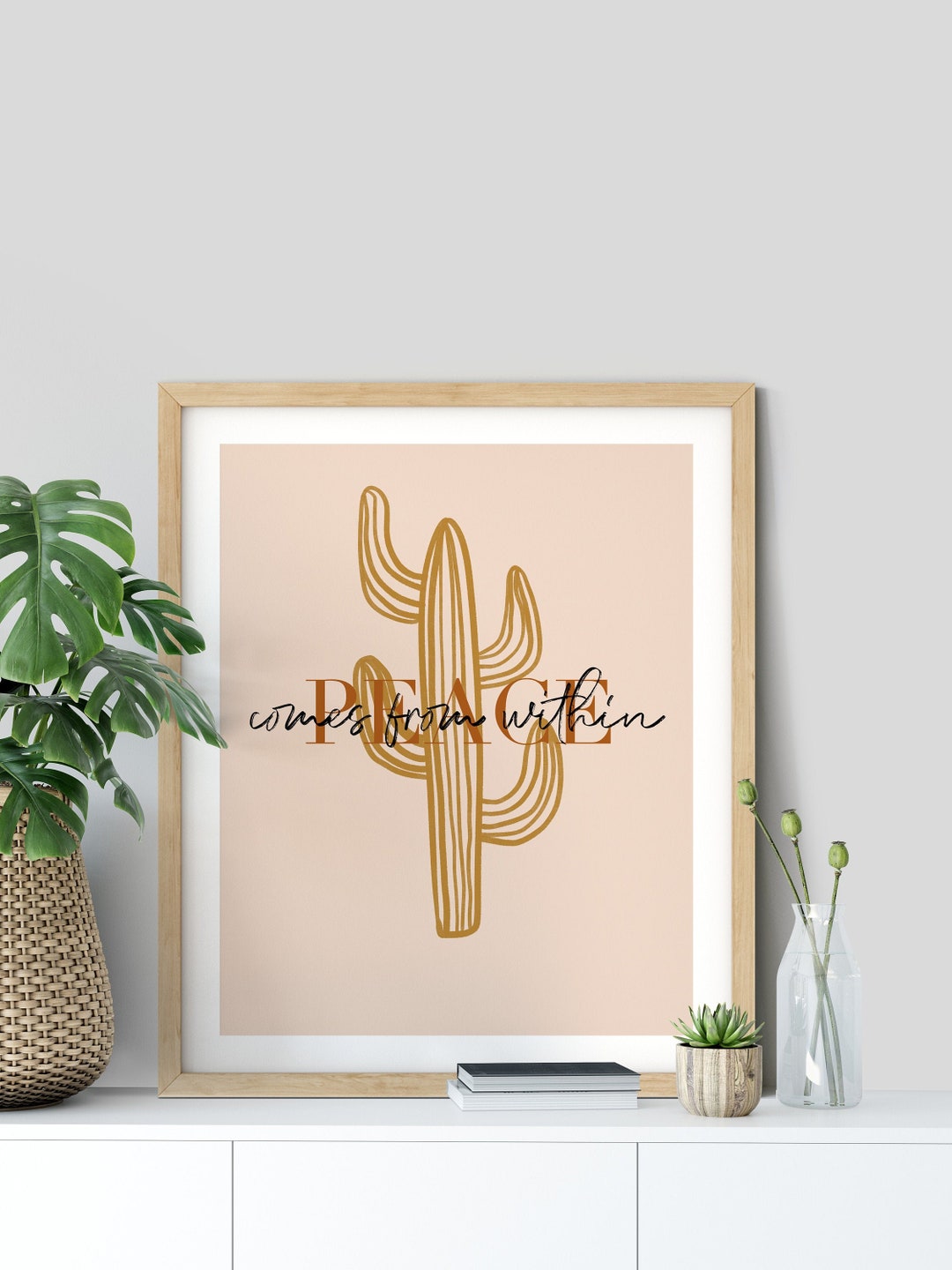 Boho Art Prints Boho Wall Decor Boho Living Room Decor - Etsy