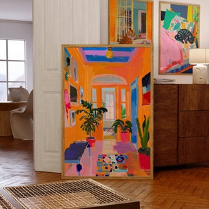 Maximalist Wall Art, Danish Patel, Dopamine Decor, Trendy Gallery Wall ...