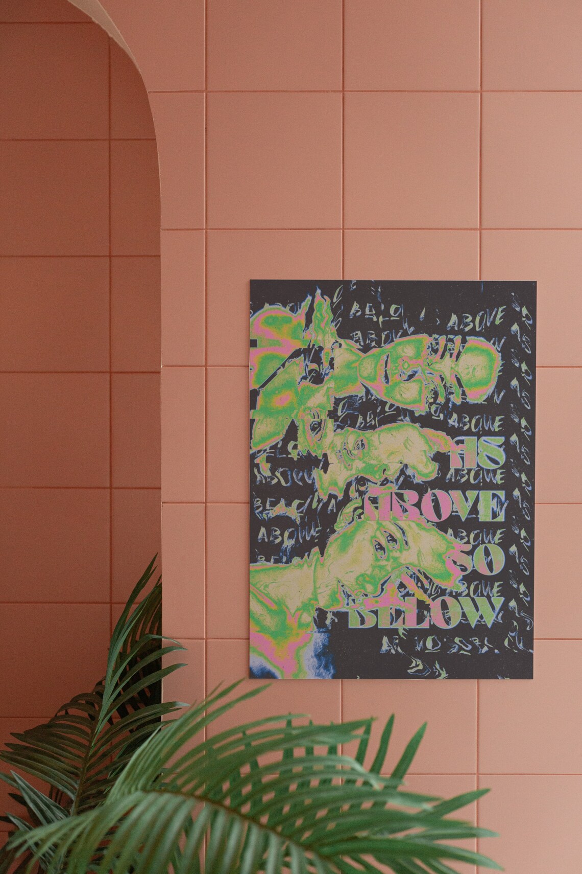 Heat Map Print Y2K Poster Y2K Decor Aura Poster Mindful - Etsy