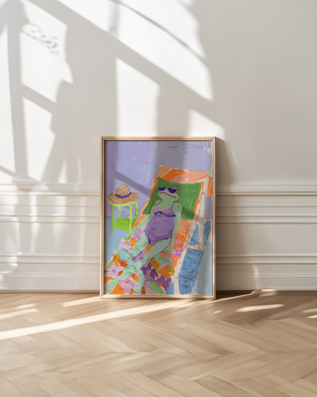Arte murale, Arte di Matisse, Stampa danese di rane pastello ...