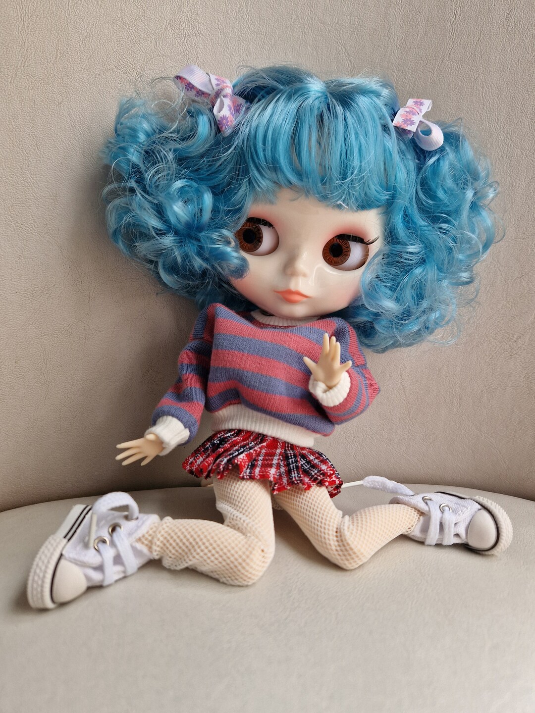 Beautiful Blythe Style Doll 'harriet' With Colour Changing Eyes and ...