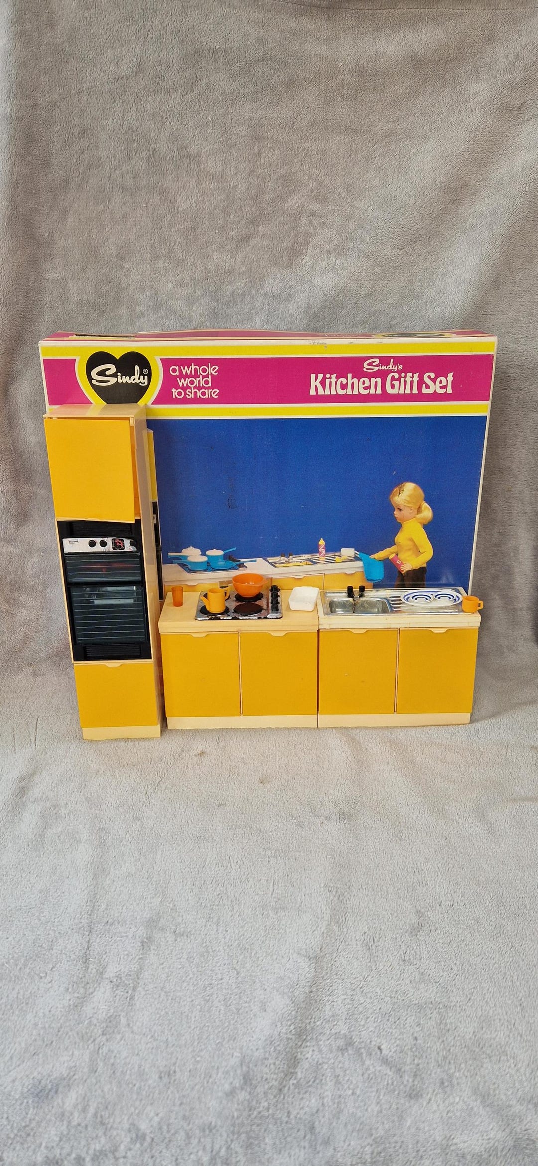 RARE Vintage Sindy Kitchen Gift Set in Original Box. Lot C - Etsy Australia