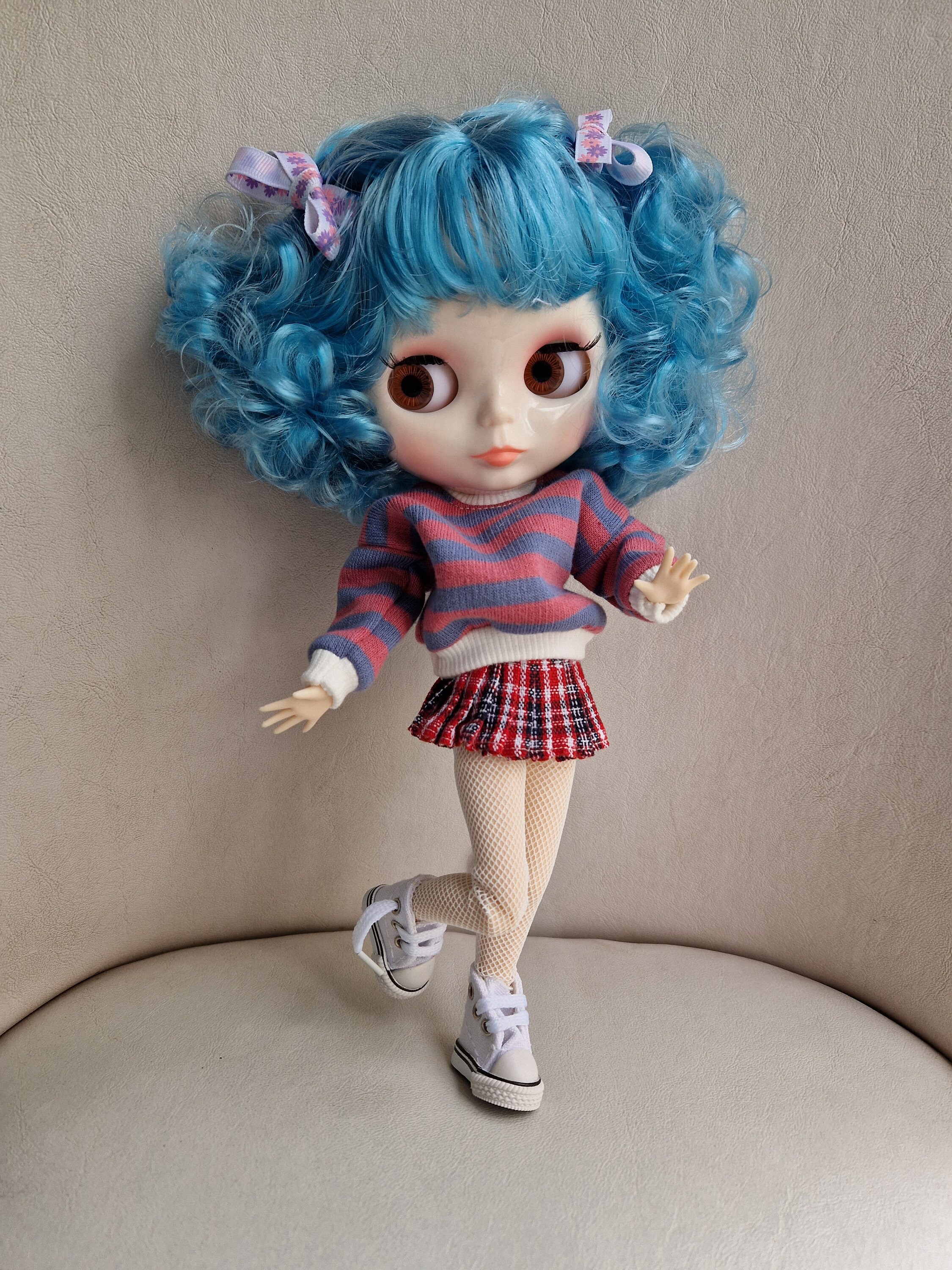 Beautiful Blythe Style Doll 'harriet' With Colour Changing Eyes and ...