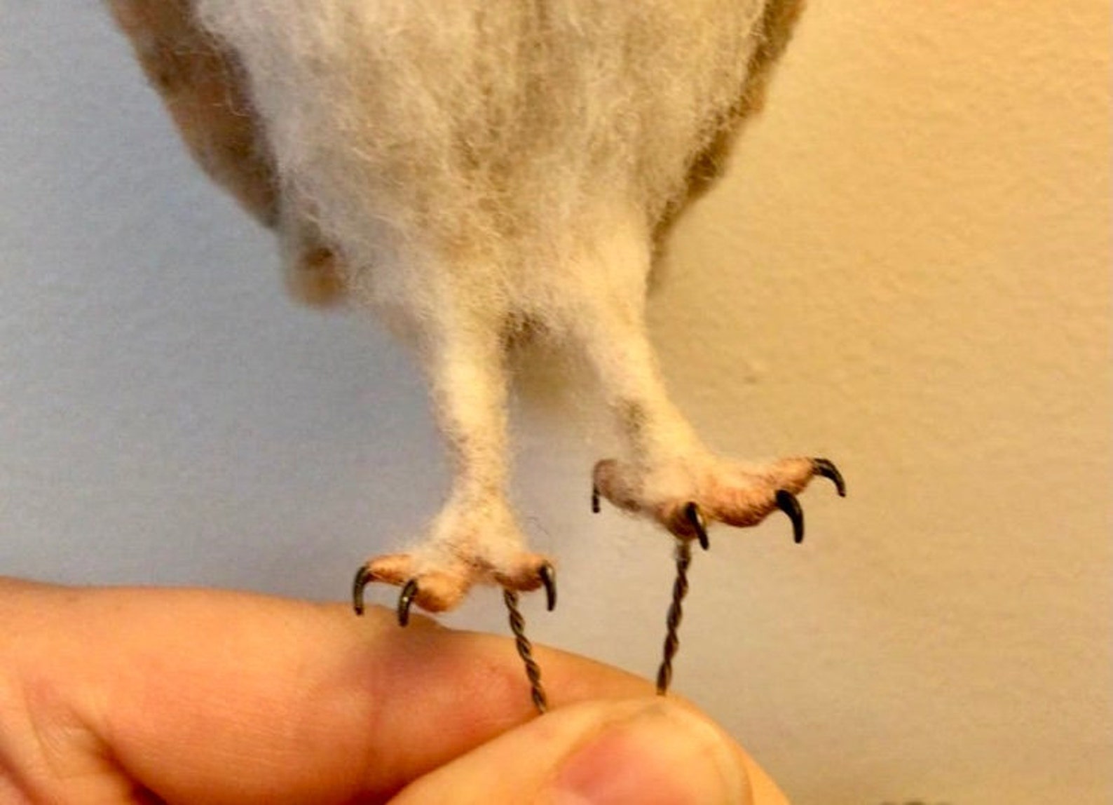 Needle Felting Tutorial: Realistic Bird Feet & Cat Claws (PDF Download ...
