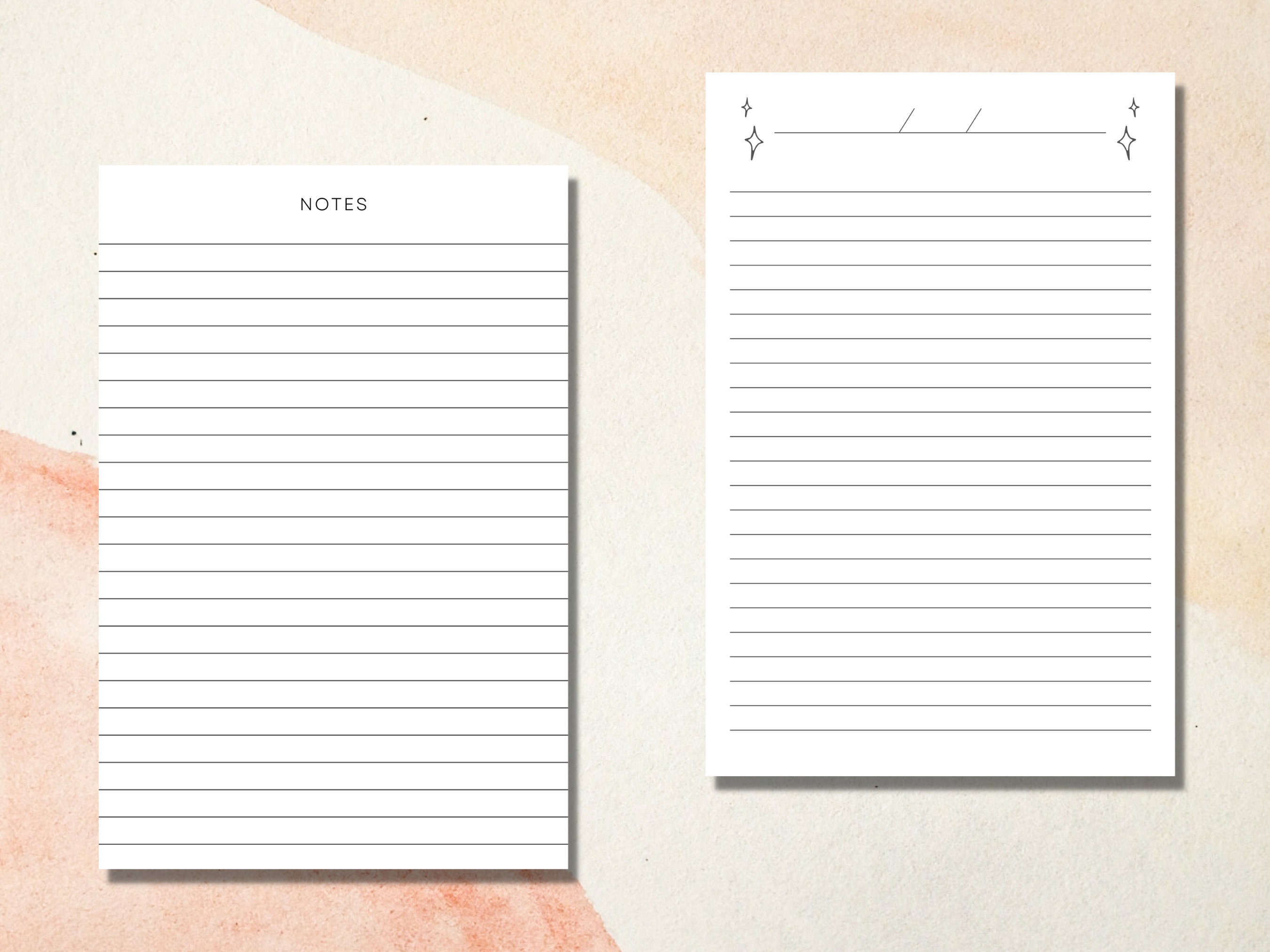 KDP Interior Bundle, 10 6x9 Journal Interior Pages, KDP Interior ...