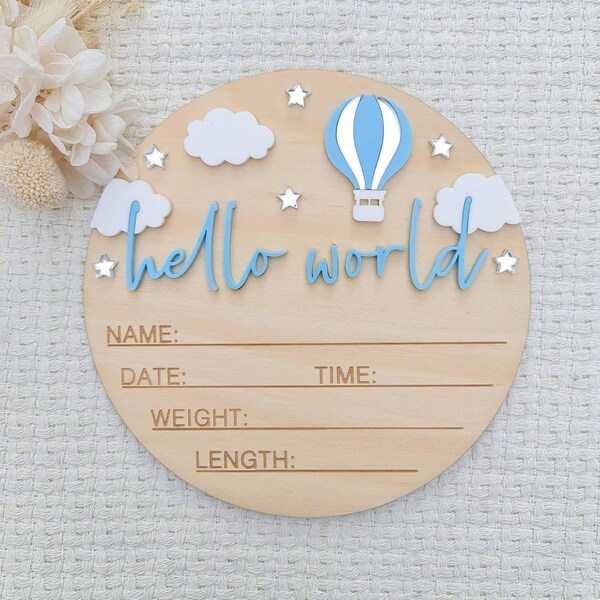 Hello Sign - Etsy