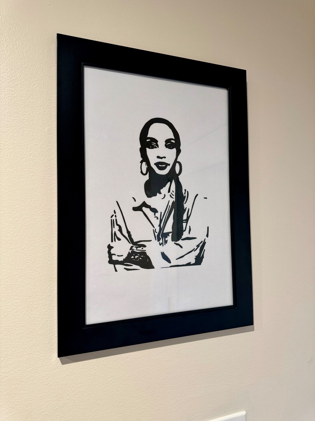 Sade Wall Art Laminated 12x18 Poster frame Not Included - Etsy