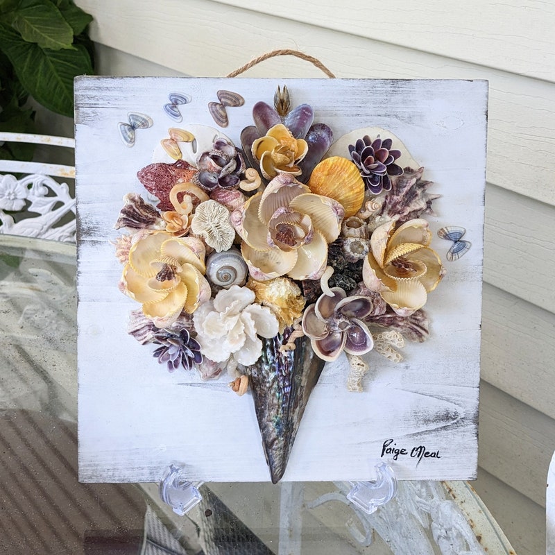 Seashell Flower - Etsy