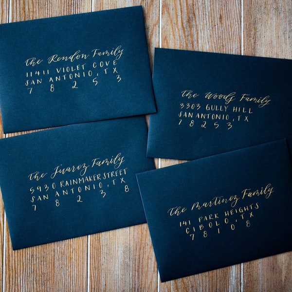 Calligraphy Envelope - Etsy