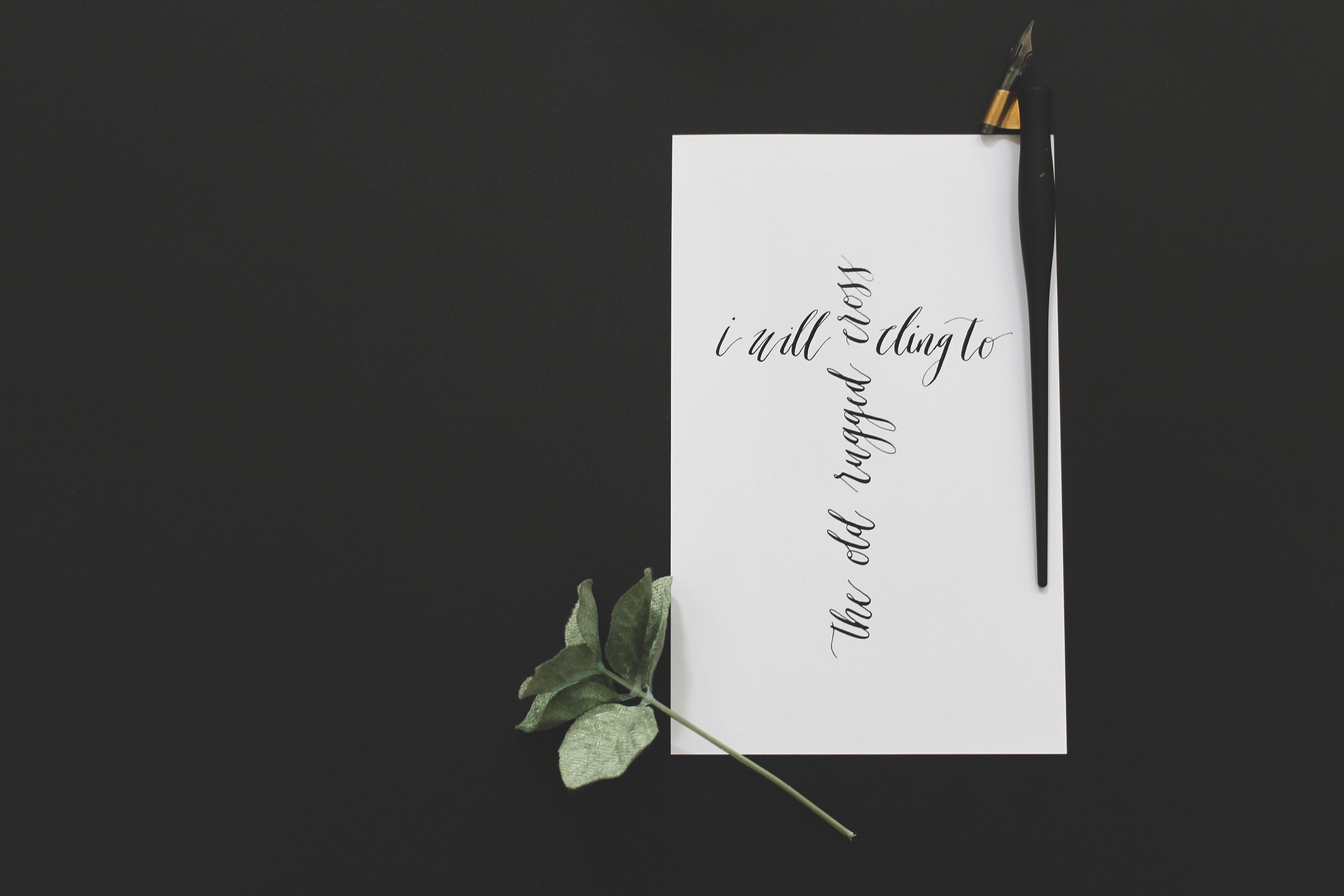 Custom Calligraphy Print / Custom Quote Print / Custom Verse - Etsy