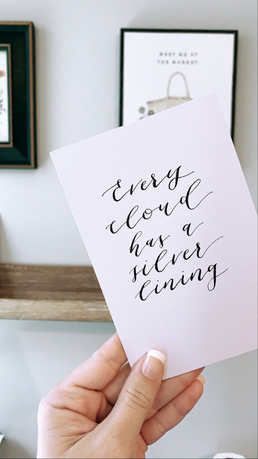 Custom Calligraphy Print / Custom Quote Print / Custom Verse - Etsy