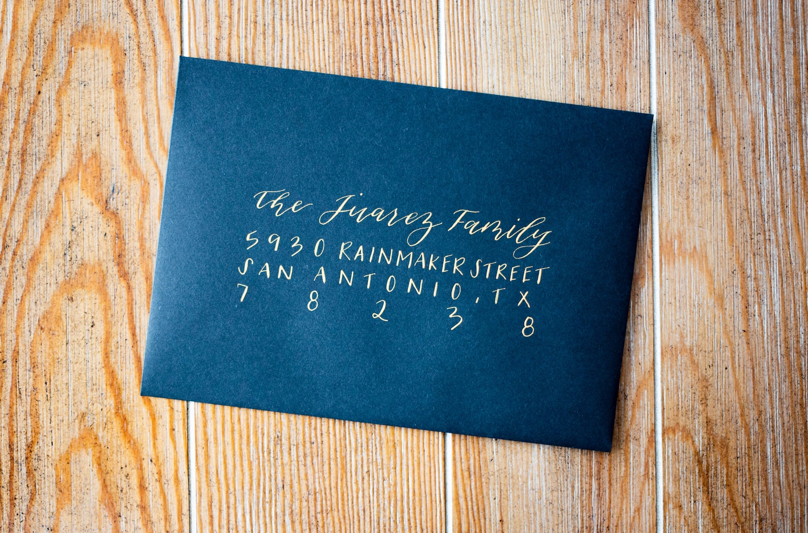 Custom Calligraphy Envelope Addressing / Modern Calligraphy / - Etsy