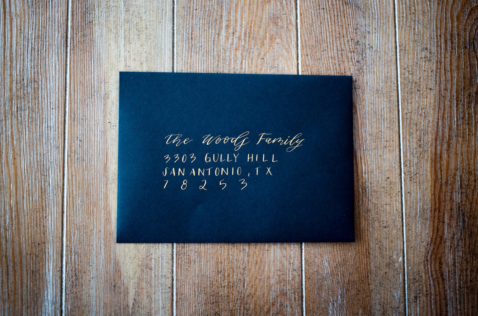 Custom Calligraphy Envelope Addressing / Modern Calligraphy / - Etsy