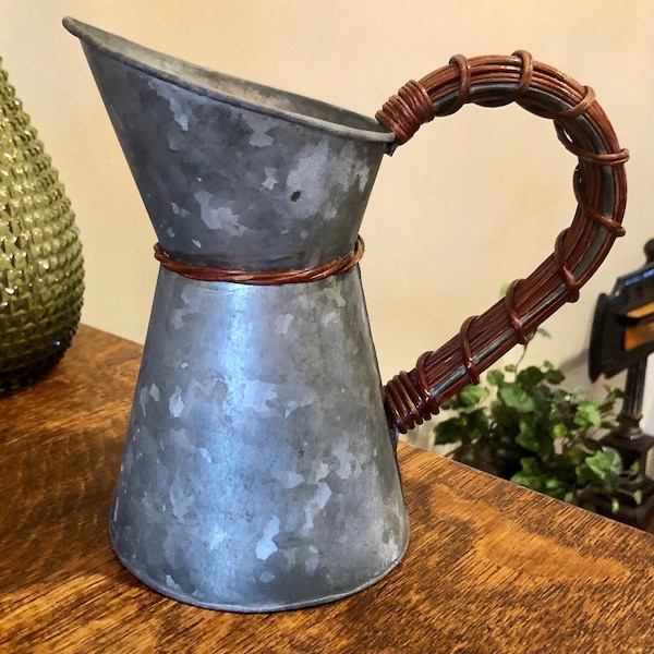 Metal Pitcher - Etsy